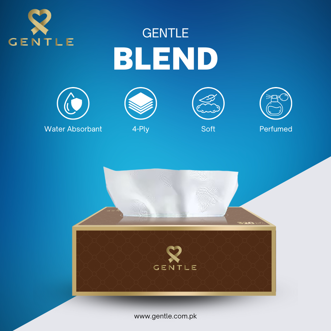 Gentle Blend Tissue Box (320s 4ply) – GENTLE