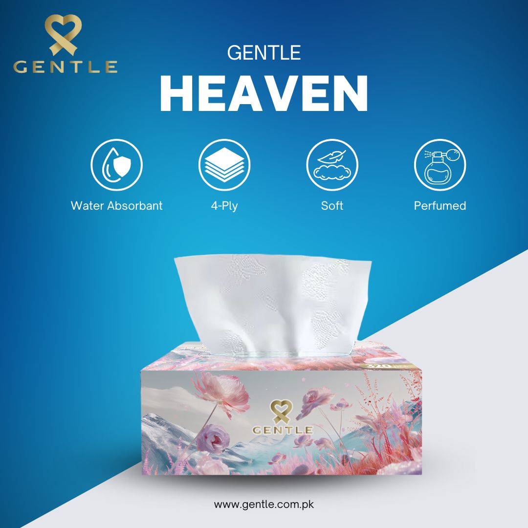 Gentle Heaven Tissue Box 320s 4ply Perfume Tissue – GENTLE