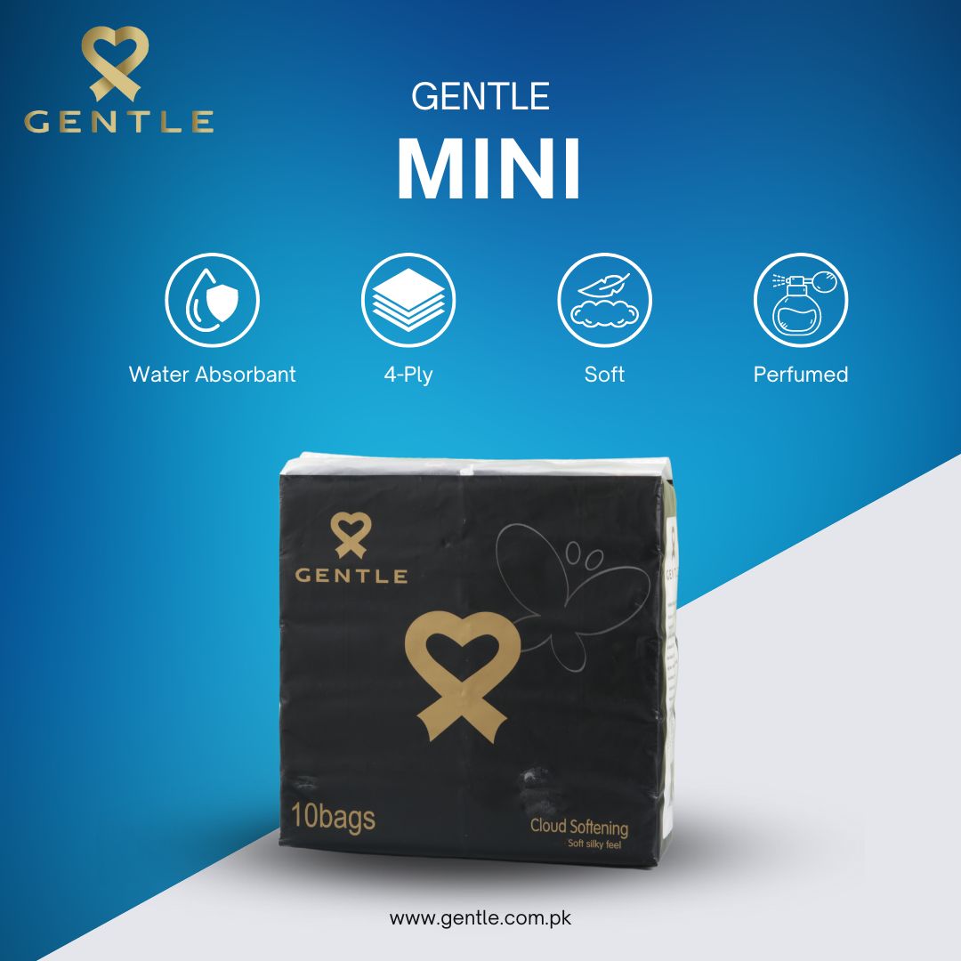 Gentle Mini Tissue 200s 4ply 50 Pulls Pack of 10 – GENTLE